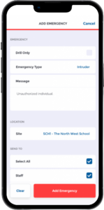 The Modern School Emergency Management and Alert System